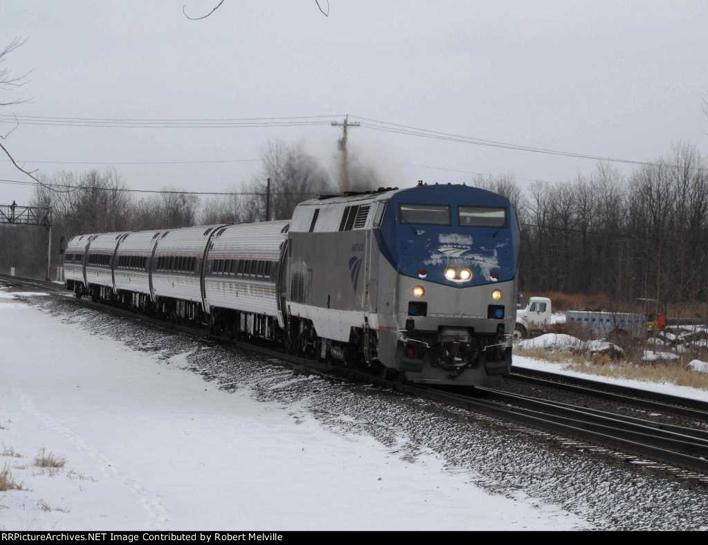 Amtrak 49 westbound at CP 382